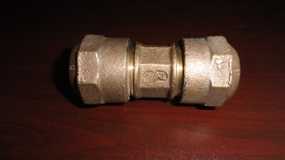3/4" CTS BRASS Compression Water Service Ranger Coupling FREE 1ST CLASS ...