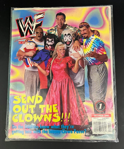 WWF World Wrestling Federation Magazine Dec 1998 Vol. 17 #12 Insane ...