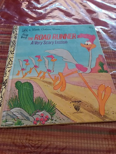 Little Golden Book The Road Runner A Very Scary Lesson 1974 | eBay