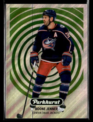Boone Jenner 2021-22 Parkhurst #PK-5 Parkies Columbus Blue Jackets | eBay