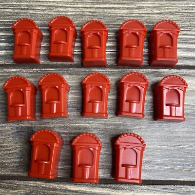 Hasbro 2005 Monopoly Junior Plastic Red Ticket Booths Replacement Part ...
