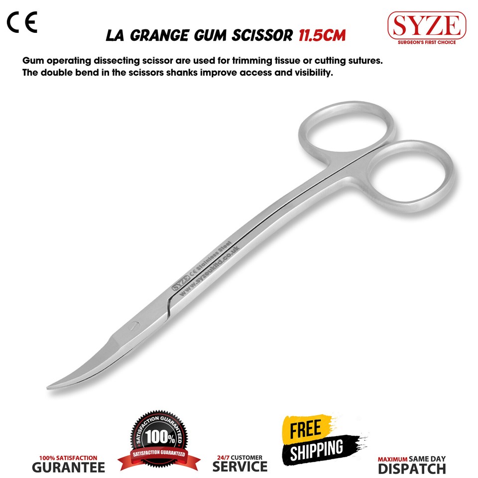 Dental Surgical Scissors Tissue Dissecting Micro Suture Dissecting ...