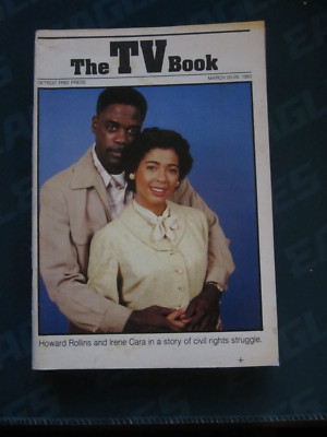 TV Book Magazine Regional TV Guide March 1983 Irene Cara Howard Rollins ...