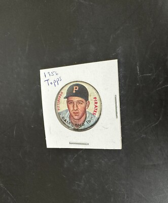1956 Topps Baseball Pin Coin Button Pinback Dale Long Pittsburgh ...