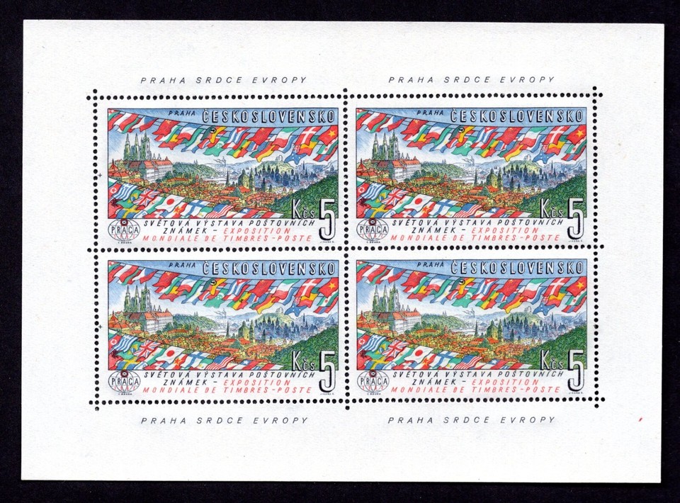 CZECHOSLOVAKIA 1918-1981 LARGE COLLECTION OF 2450+ STAMPS ON 95 SCOTT ...