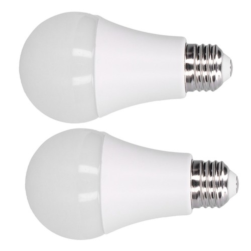 (Pure White Light)2Pcs E27 LED Light Bulb NonDimmable Energy Saving ...