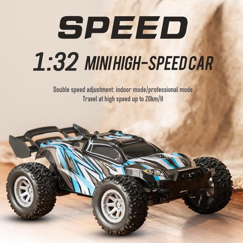 1/32 Scale High Speed 2WD 20km/h RC Car Off-Road Remote Control Car Toy ...