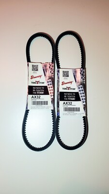 Browning AX32 Cogged Belt, Set Of 2 , Toro Titen | eBay