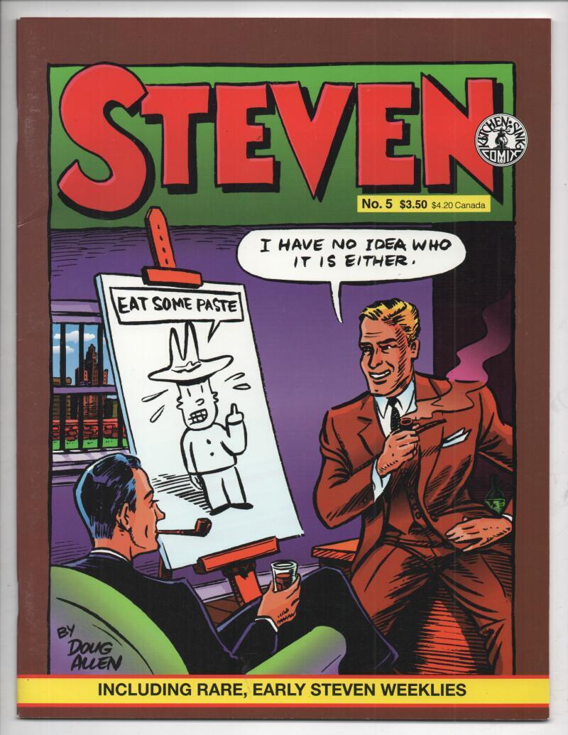 STEVEN #5, VF/NM, Kitchen Sink magazine, 1992, Doug Allen | eBay