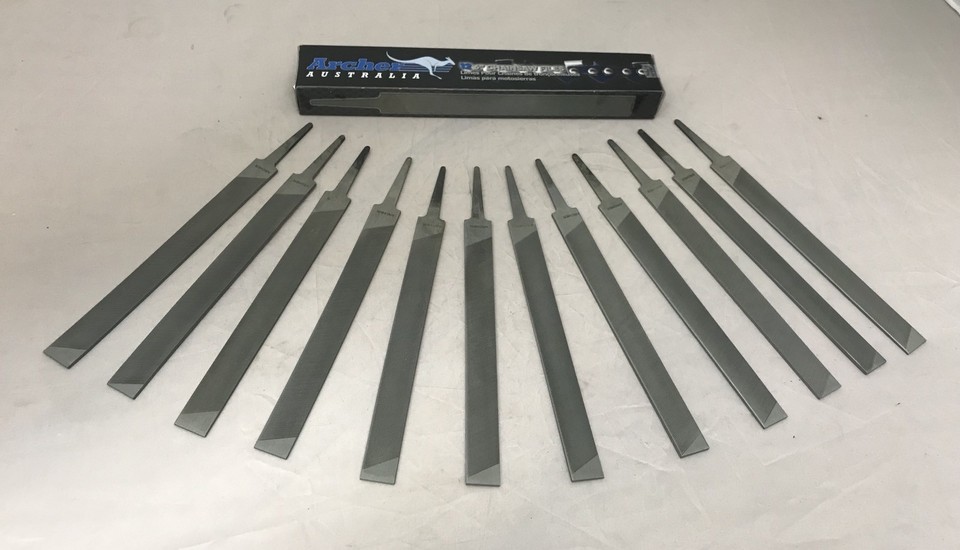 6" Archer Chainsaw Flat Files 12-Pack for Rakers Depth Gauges for any ...