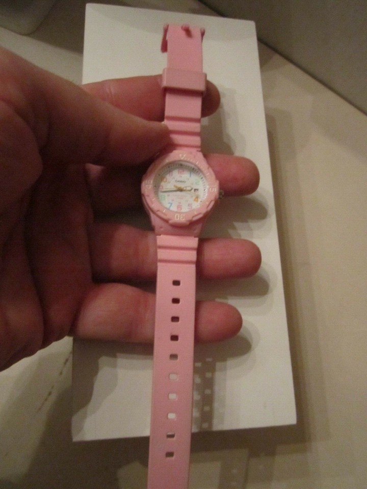 LADIES' CASIO SPORT WATCH - PINK - 3363 - BBA-28 | eBay