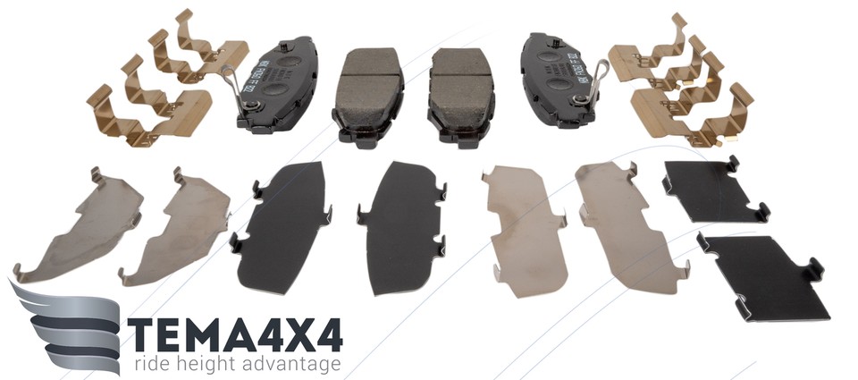 Genuine OEM Rear Brake Pads set fot Subaru Forester Impreza Crosstrek ...