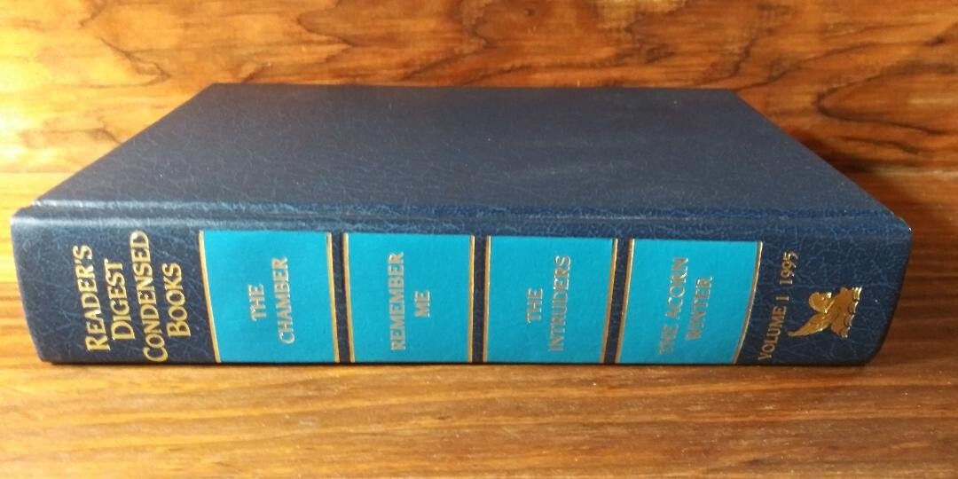 Readers Digest Condensed Books Volume 1, 1995 (Hardcover Book) - 4 ...