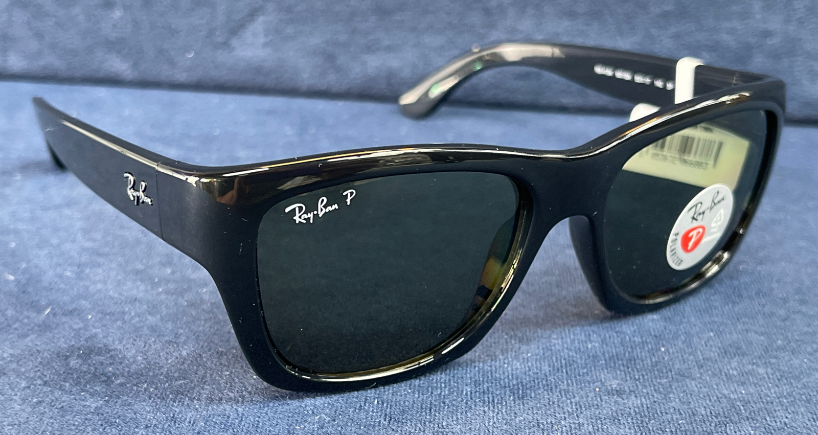 [RB4194-601/9A_53] Ray-Ban Black Polarized Sunglasses 8053672066883 | eBay