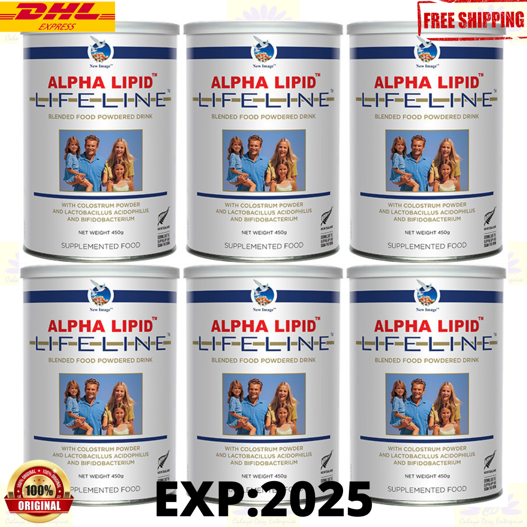 6 X Alpha Lipid Lifeline Colostrum Milk Powder (FREE EXPRESS SHIPPING ...