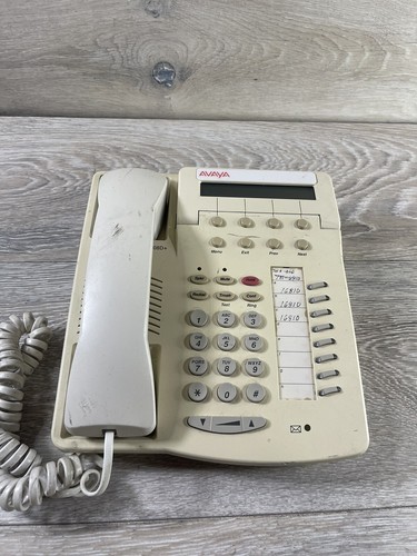 Avaya 6408D+ WHITE Business Office Phone Unit only | eBay