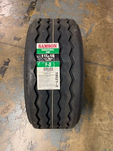 11L16 tires Backhoe Industrial F-3 XHD 14PR tire 11/16 Samson / Advance ...
