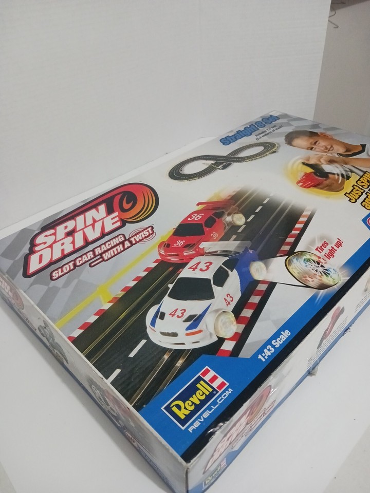 REVELL SPIN DRIVE Slot Car Racing With A Twist. 1:43 Scale, Tested | eBay