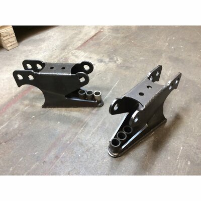 Helix Rear 4-Link Suspension 3" Tube Axle Brackets Fits 64-70 Ford ...