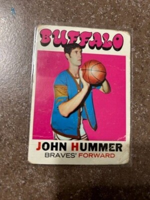 1971 Topps Basketball #125 John Hummer Buffalo Braves Very Good | eBay