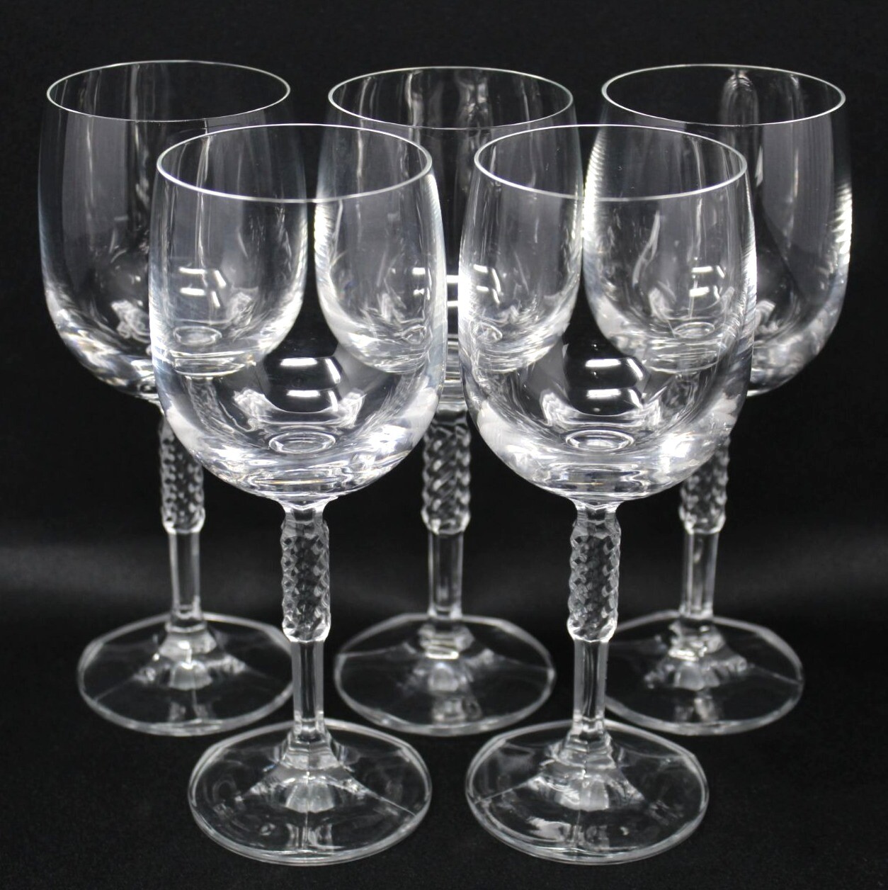 SET OF 5 CARINE BY RONA SLOVAKIA GLASS WORKS 6 3/8" WINE CLARETS 6oz | eBay