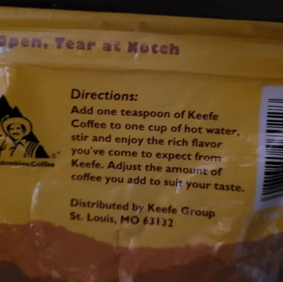 Keefe 100% Colombian Premium Freeze Dried Coffee - 3oz for sale online ...