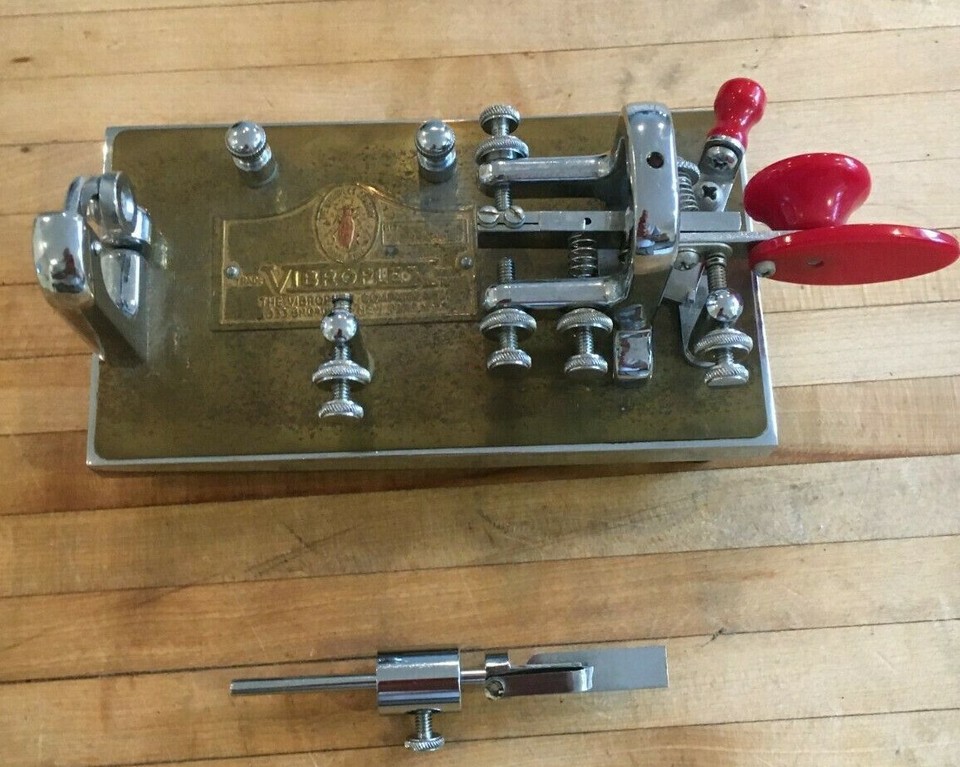 Vibroplex Company Telegraph Key Presentation Model (c.1965) | eBay