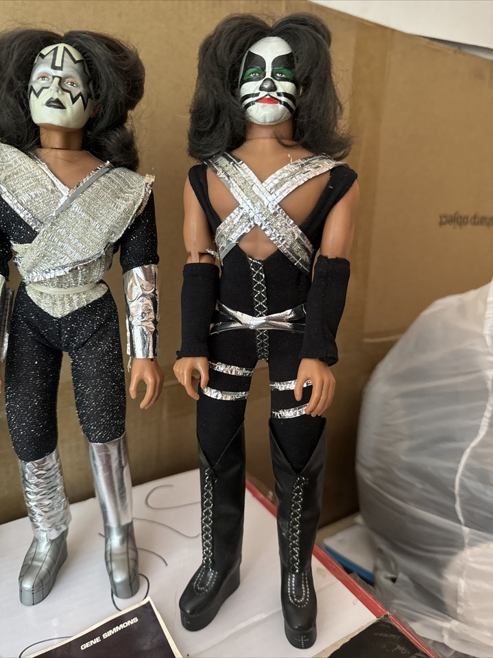 KISS MEGO 12” Original Dolls Figures 1977 Vintage Rare Complete Set | eBay