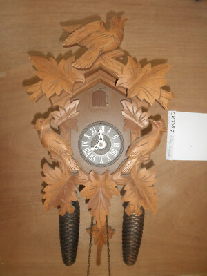 German Black Forest made working Schwabb 8 day Cuckoo Clock CK3357 | eBay