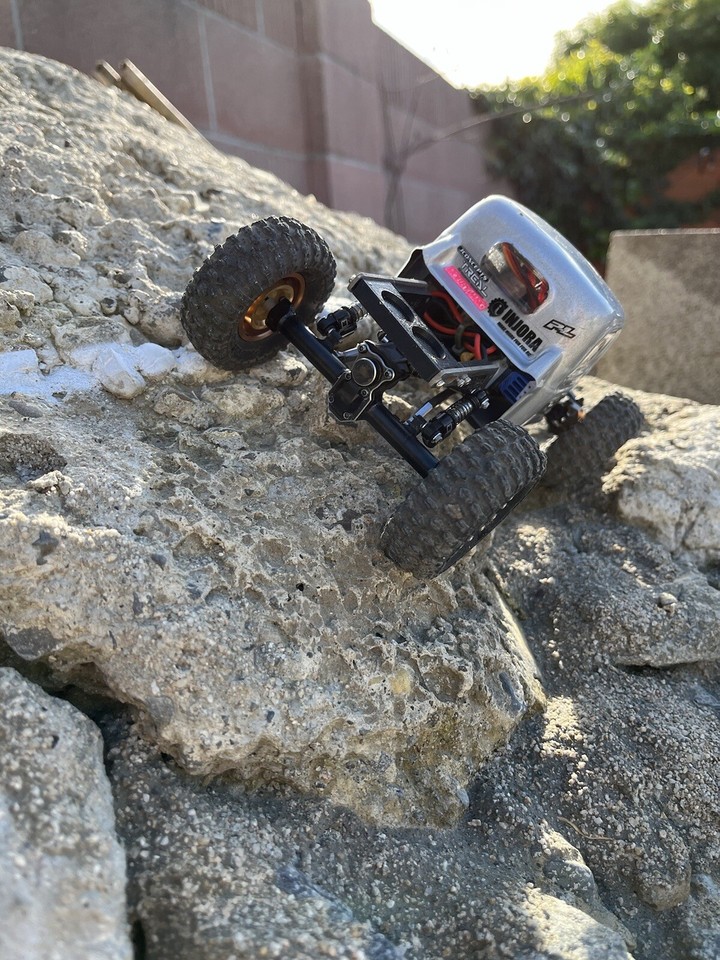 SCX24 Grade 5 Titanium Low CG Comp Chassis Kit With Sliders And Body ...