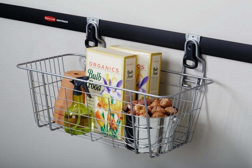 Fast Track Garage 24" Steel Wire Mesh Storage Basket | eBay