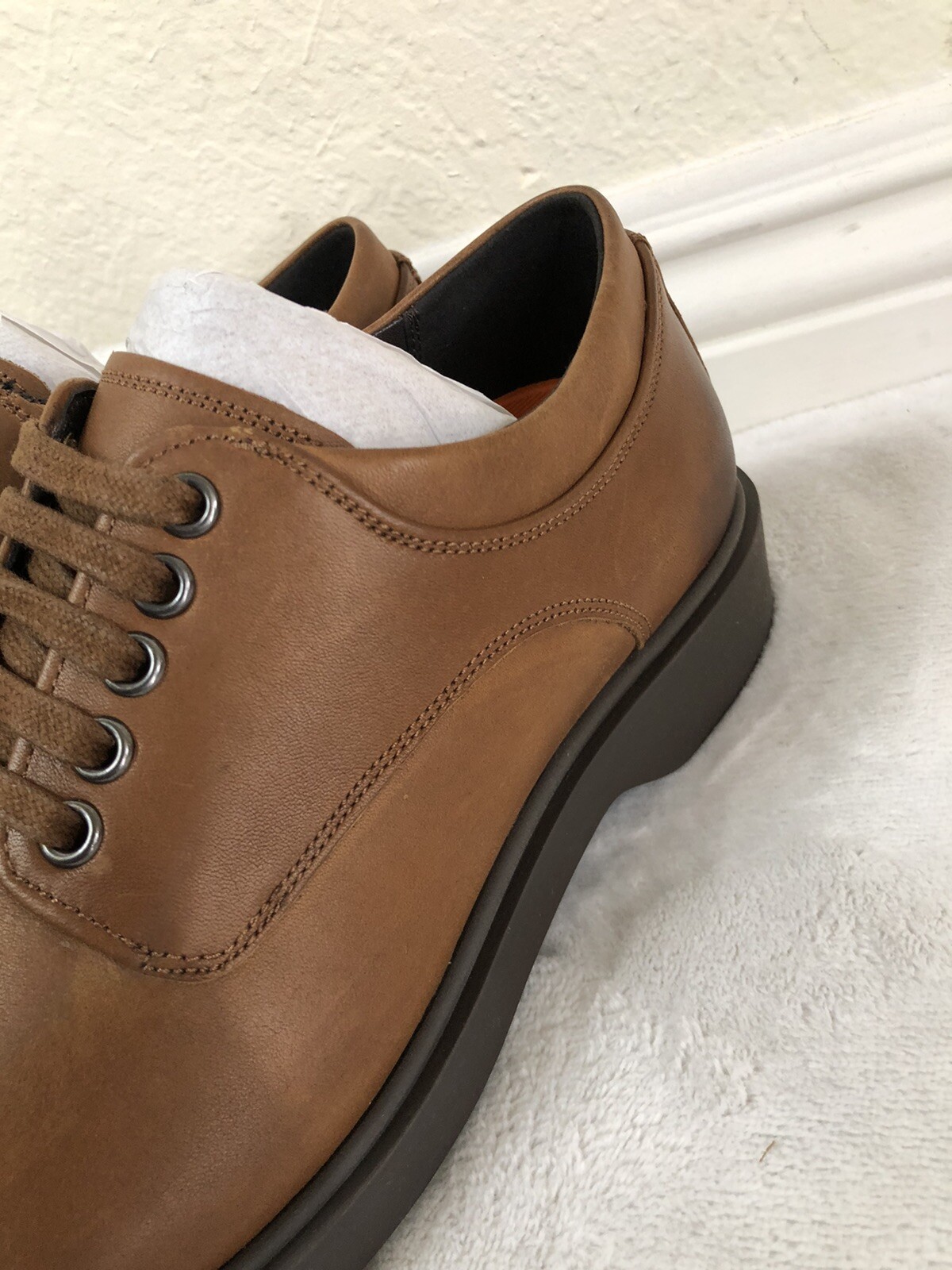 George Brown BILT Mens Butch Captoe Oxford Lace up Leather Dress shoe ...