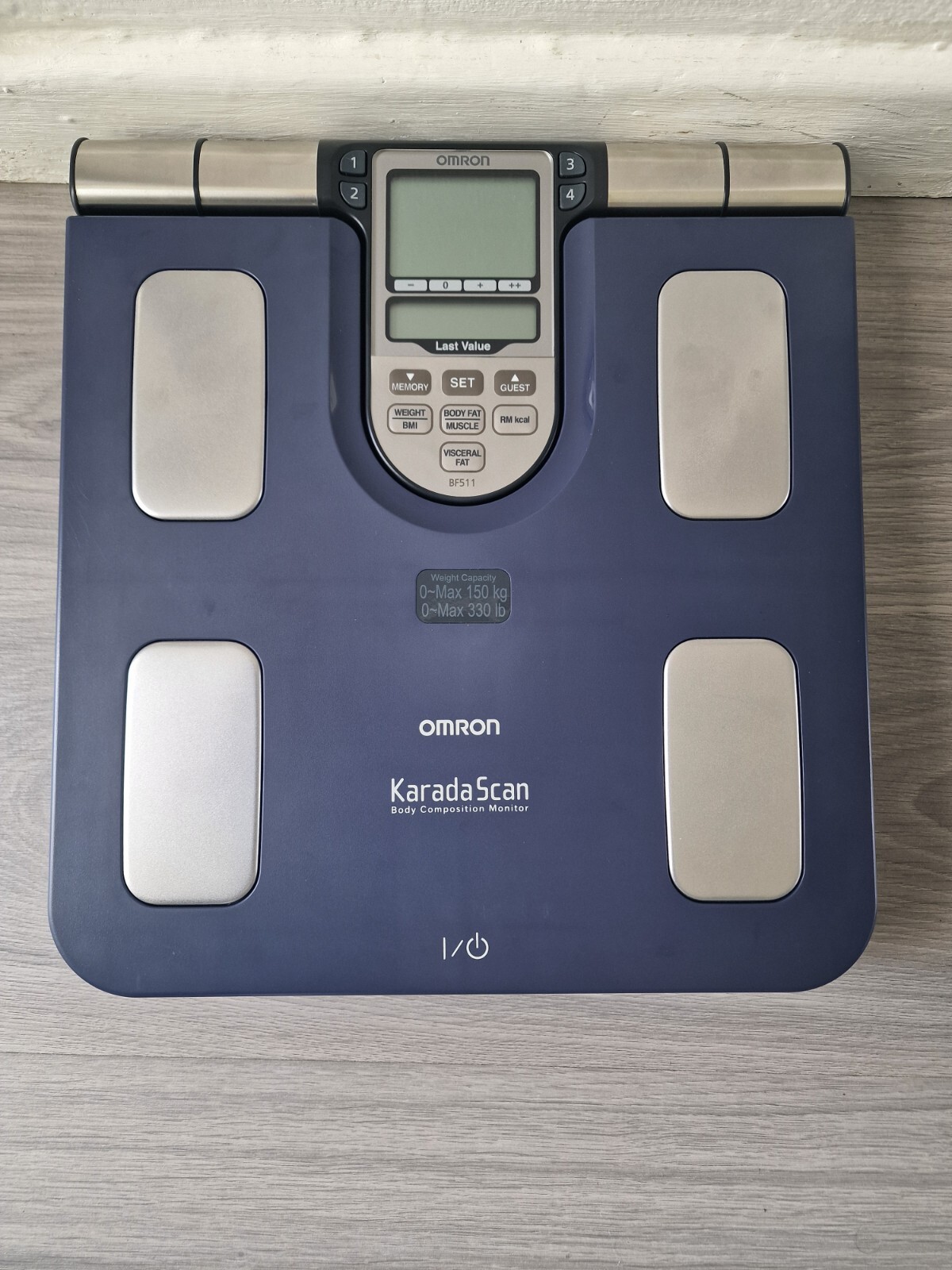 Omron Bf511 Family Body Composition Monitor - Blue for sale online | eBay