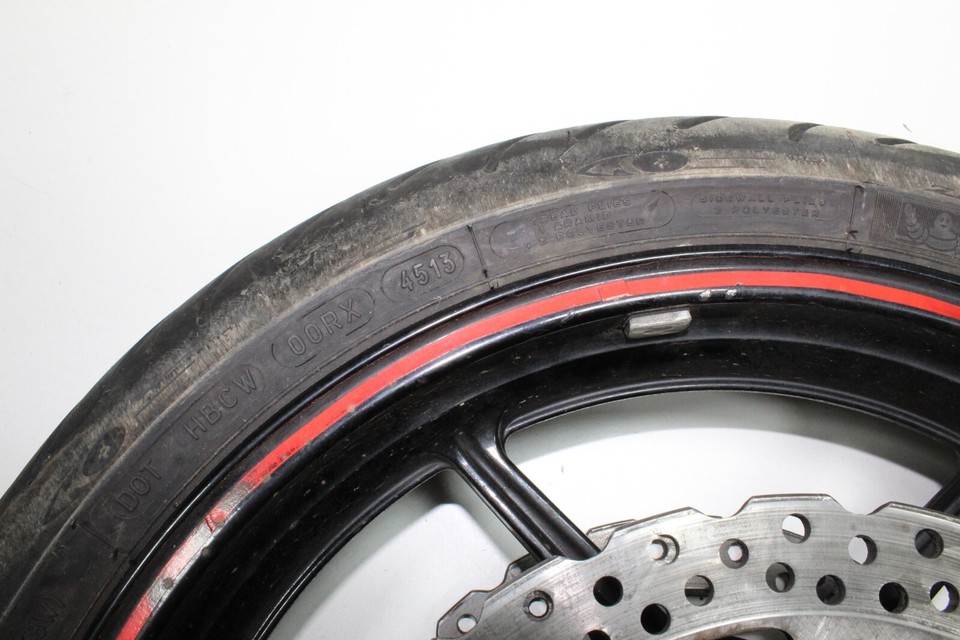 2007-2012 07 08 09 10 11 12 NINJA ZX6 ZX6R FRONT WHEEL RIM OEM #9866 H6 ...