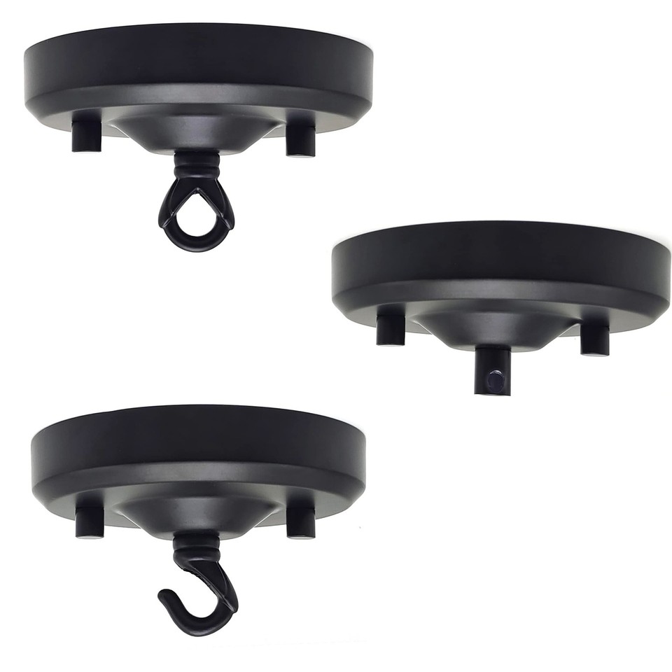 ECUDIS 4.5 Inch Ceiling Lighting Modern Canopy Kit with Hardware ...