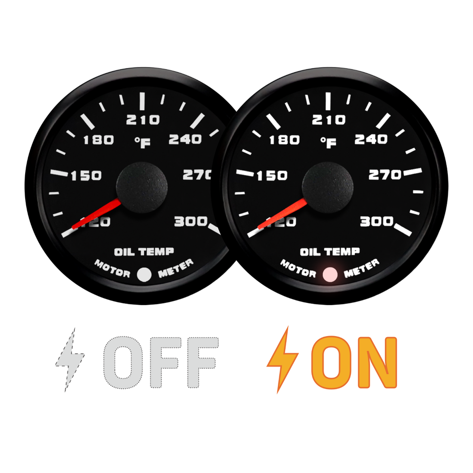 4 Gauge Panel Instrument Set 52mm Midget Sprint Car Water Proof | eBay