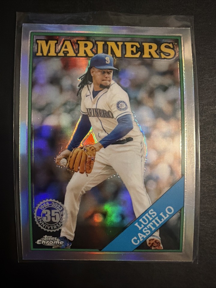 Luis Castillo 2023 Topps Chrome 1988 MLB Baseball Refractor #88BC-13 ...