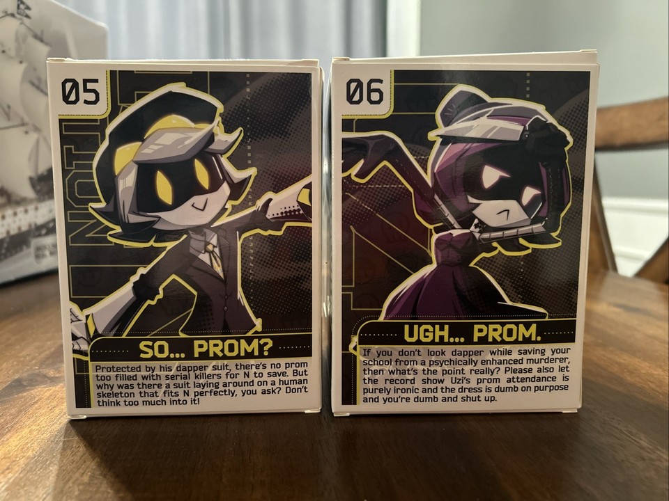 LIMITED EDITION Prom Uzi & Prom N AniMatez Figures Murder Drones Bundle ...