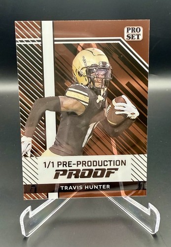 2024 Leaf Pro Set 1/1 Pre Production Proof Travis Hunter | eBay