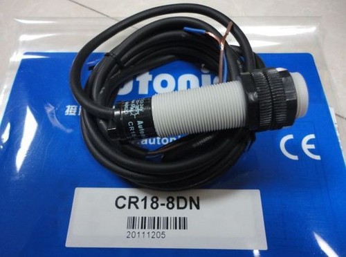 AUTONICS CR18-8DN Cylindrical Capacitive Photoelectric Proximity Sensor ...