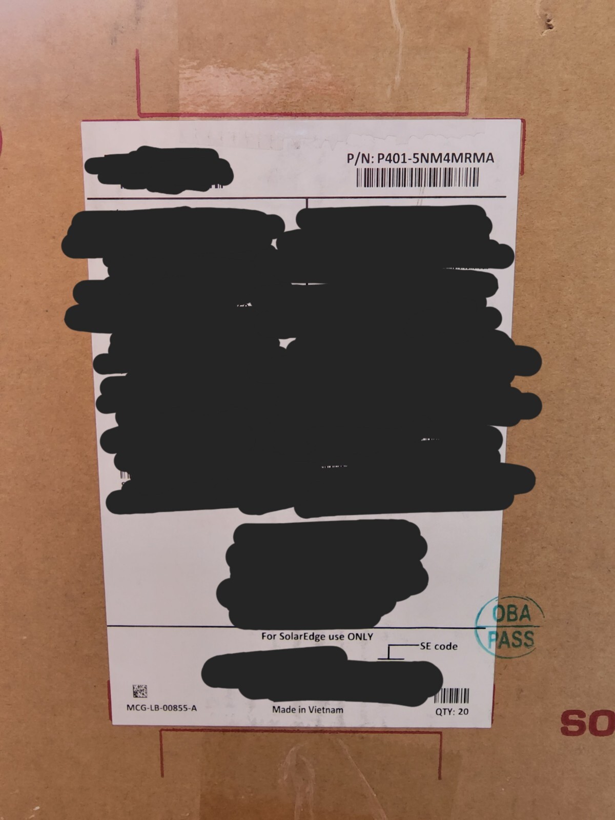 Solaredge P401 Power Optimizer - P401-5NM4MRM | eBay