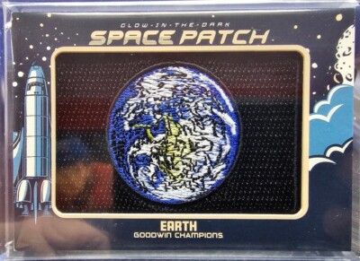 Earth 2023 Upper Deck Goodwin Glow In The Dark Space Patch GSP-65 | eBay