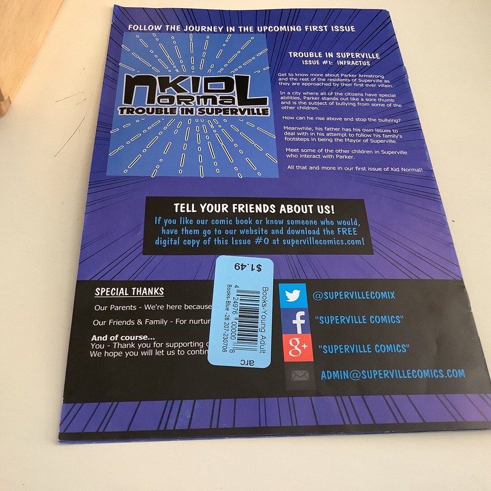 Kid Normal Trouble In Superville #0 | eBay