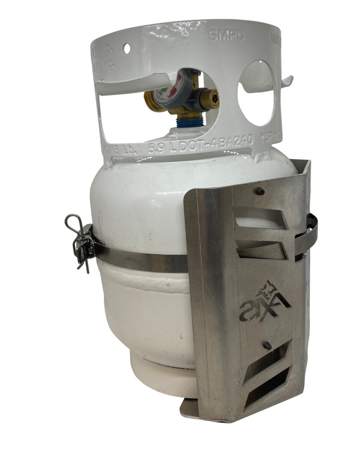 5lb Propane Tank Mount Bracket for Overland Vehicle Jeep Camping | eBay