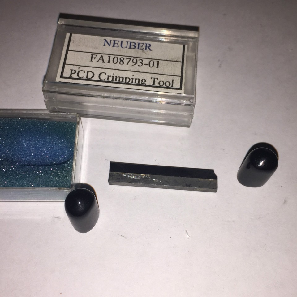 NEUBER DIAMOND TIPPED FA108793-01 PCD INSERT CRIMPING TOOL INSERTS ...