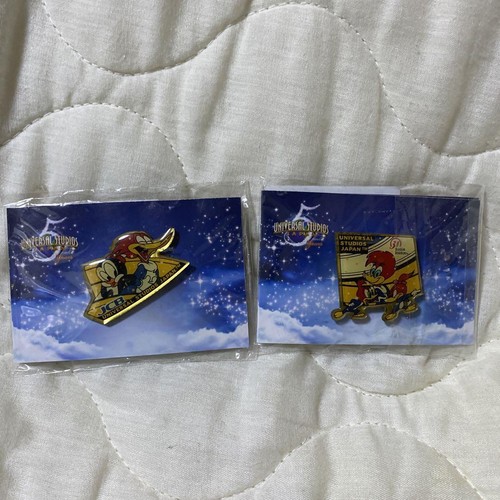 Universal Studios Woodpecker Pin Badge Set | eBay