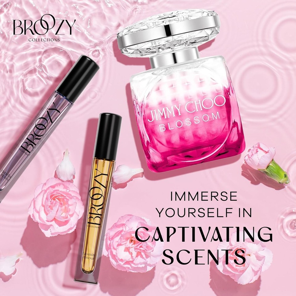 Broozy Collection-Women's Perfume Set: Jimmy Choo Blossom(60ml)+2 ...