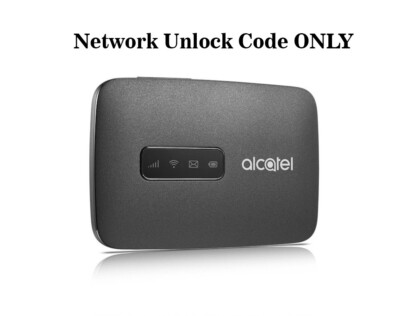 Network Unlock Code For Alcatel LINKZONE 4G LTE Cat4 Mobile Wi-Fi Modem ...