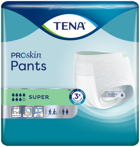 TENA Pants Super - Small - Medium - Large - Extra large - Incontinence ...
