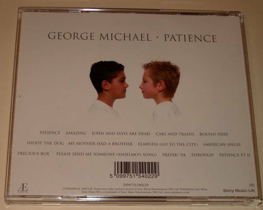 GEORGE MICHAEL : PATIENCE CD Album (2004) Ex/Mint. | eBay